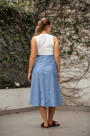 The Essential Two-Tone A-Line Dress
